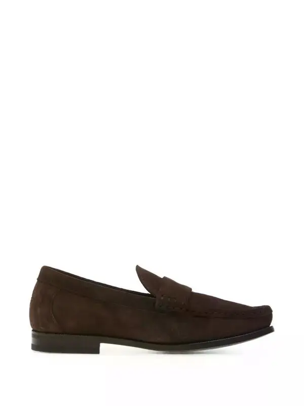Filling Pieces Lux Suede Loafers - Brown