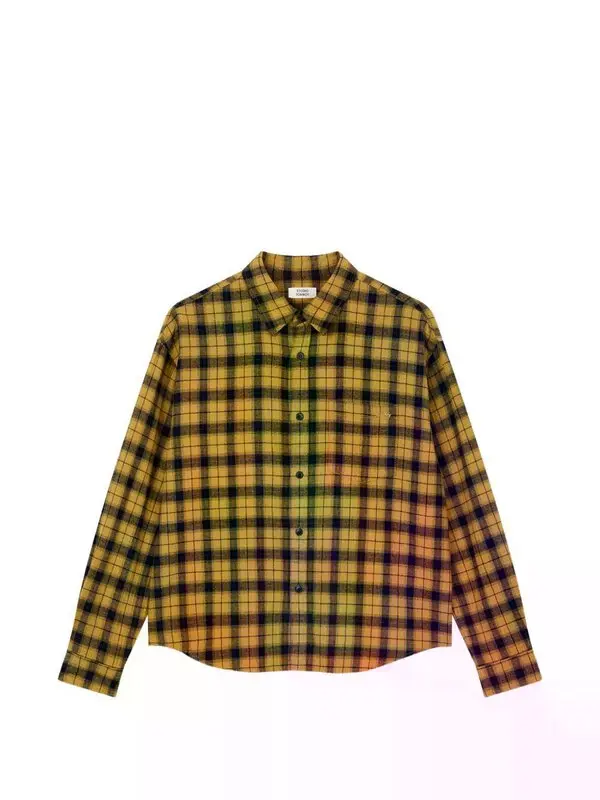 STUDIO TOMBOY Washed Check-pattern Shirt