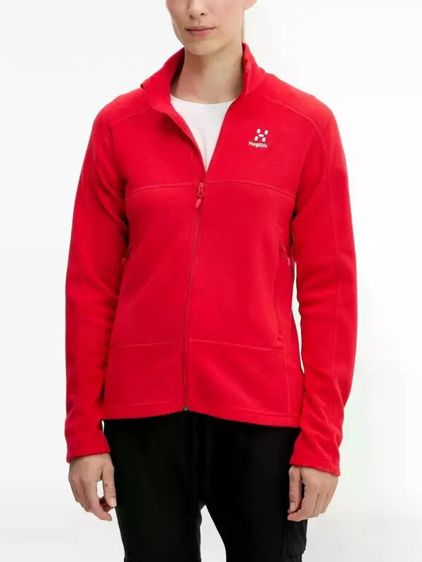 HAGLOFS Logo-print Zip-up Jacket