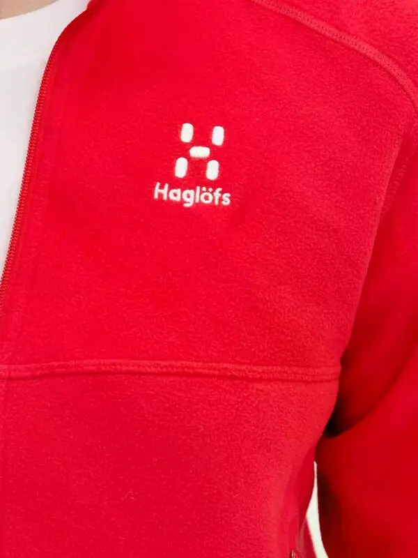 HAGLOFS Logo-print Zip-up Jacket