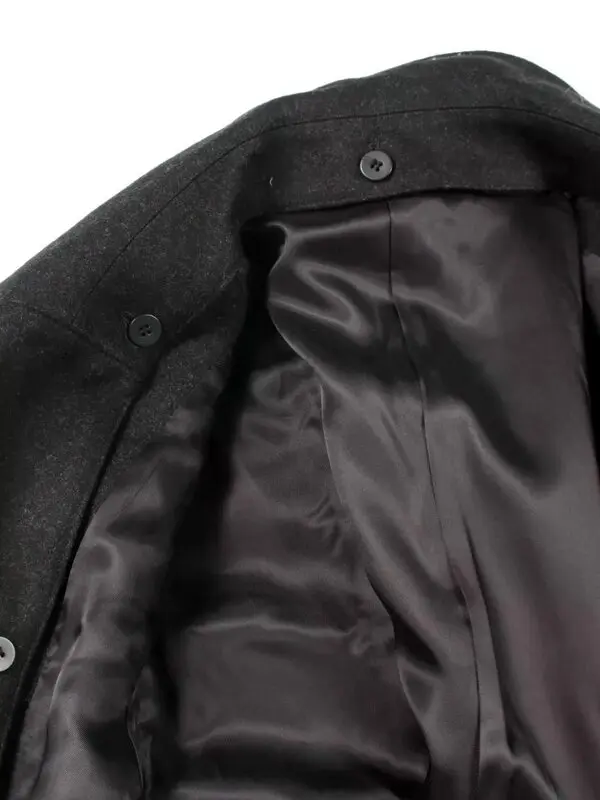 Emporio Armani 2010s Color-block Pea Coat