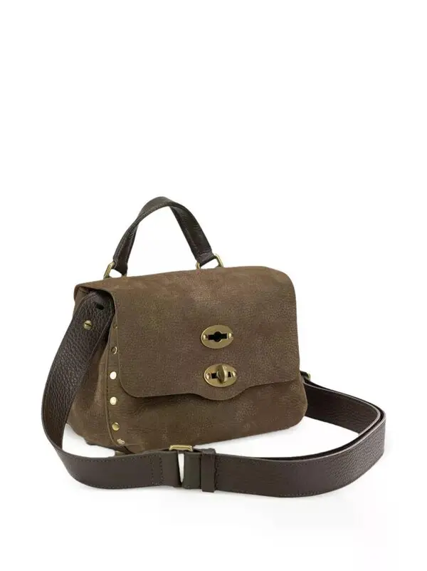 ZANELLATO Stud-embellished Tote Bag - Brown