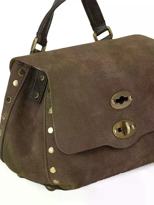 ZANELLATO Stud-embellished Tote Bag - Brown