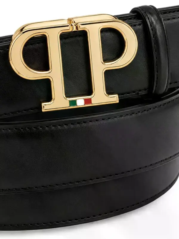 Philipp Plein Leather Belt Pp