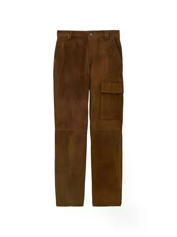 Ba&sh Suede Cargo Tapered Pants