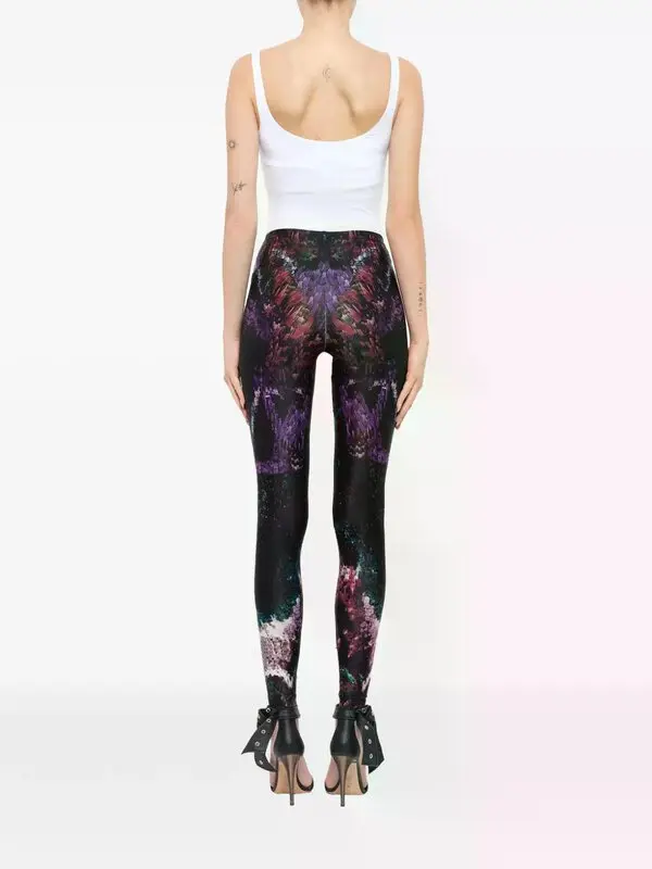 Alexander McQueen Printed Leggings