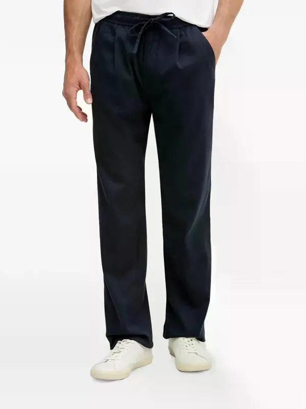 Guess Drawstring-waist Pleated Trousers