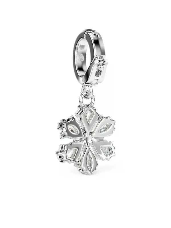 SWAROVSKI Idyllia Crystal-embellished Snowflake Charm