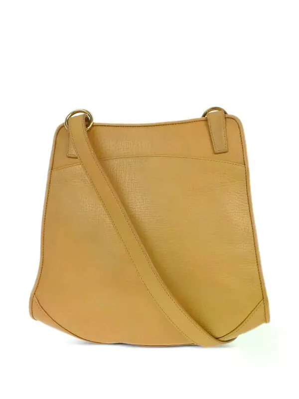Loewe 1990s Top Handle Leather Shoulder Bag