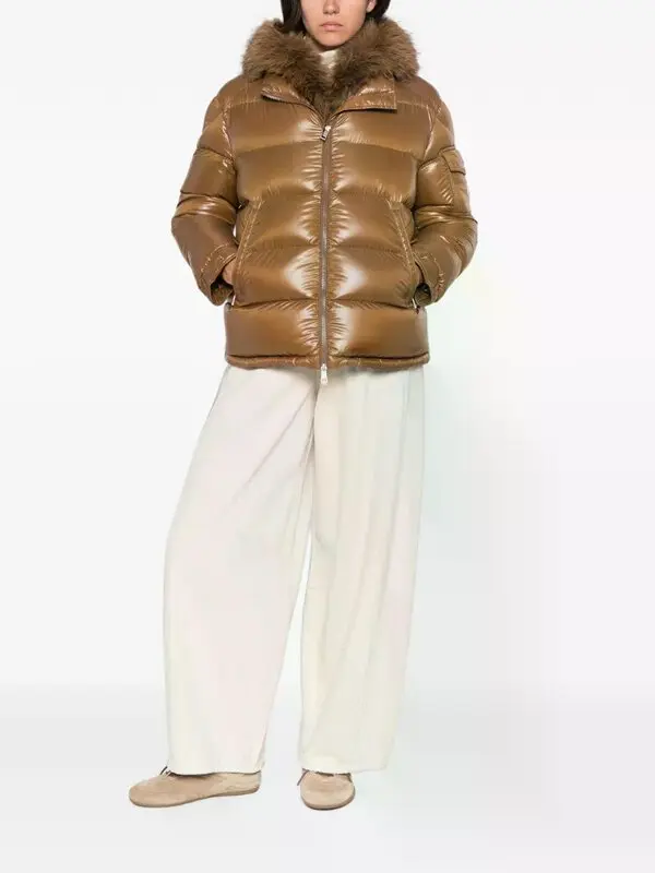 Moncler Hypolais Quilted Jacket - Brown
