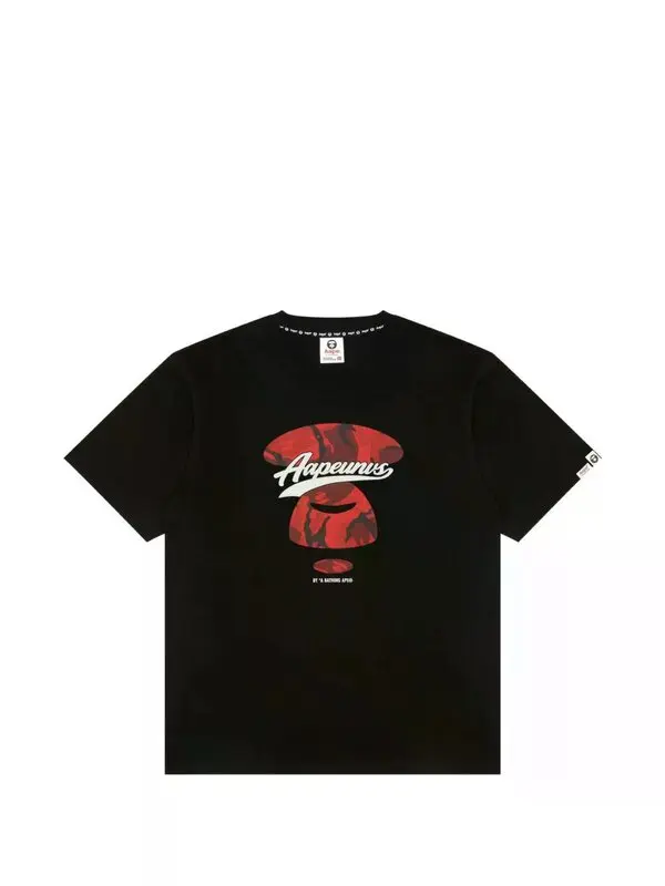 AAPE BY *A BATHING APE Aapeunvs Graphic-print T-shirt - Black