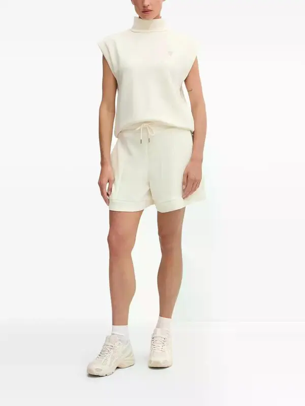 Guess High-neck Logo-plaque Top
