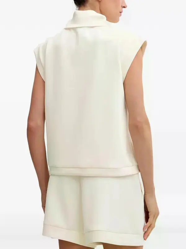 Guess High-neck Logo-plaque Top