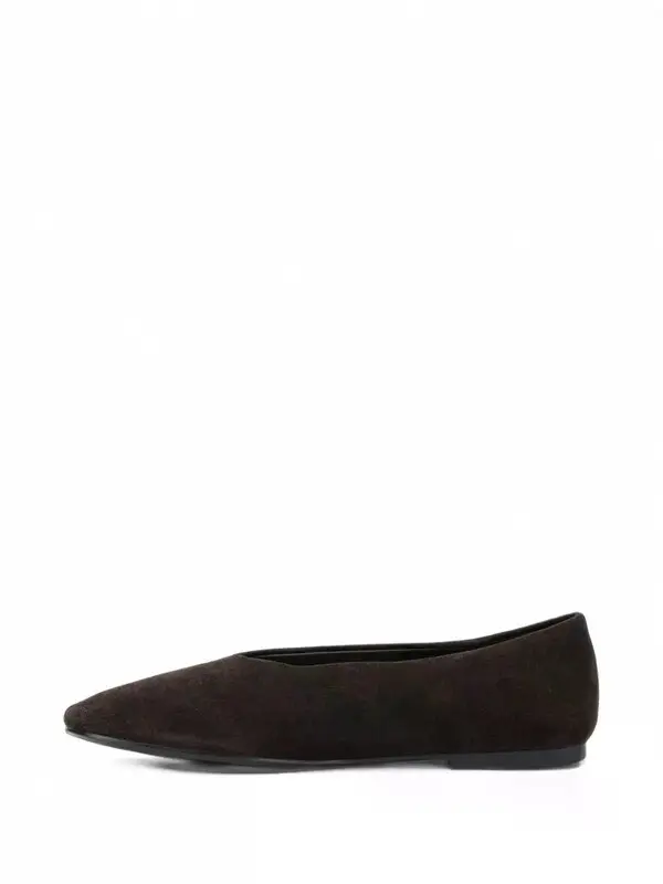 STRATEGIA SHOES Suede Ballet Flats