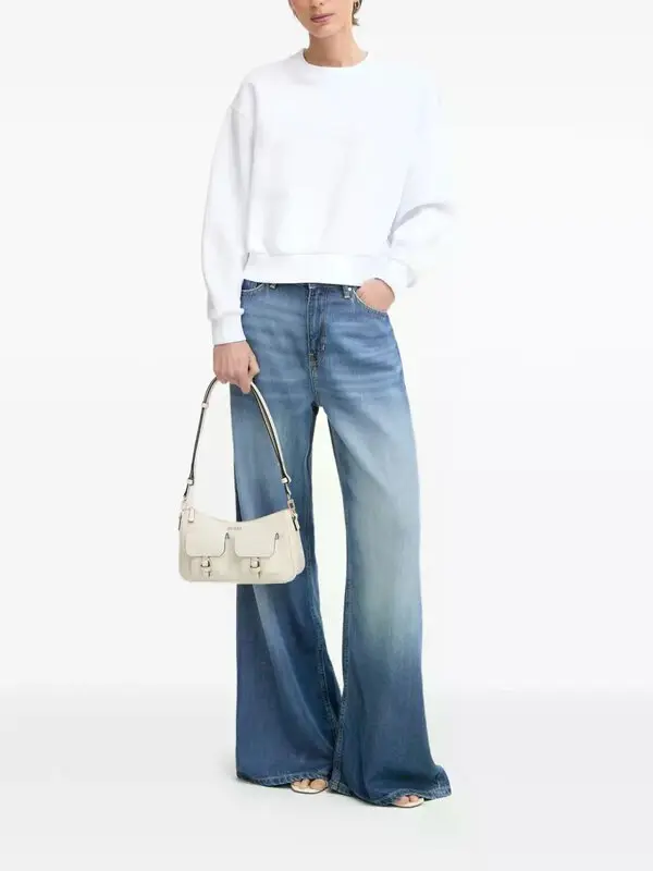 Guess High-rise Bellflower Wide-leg Denim