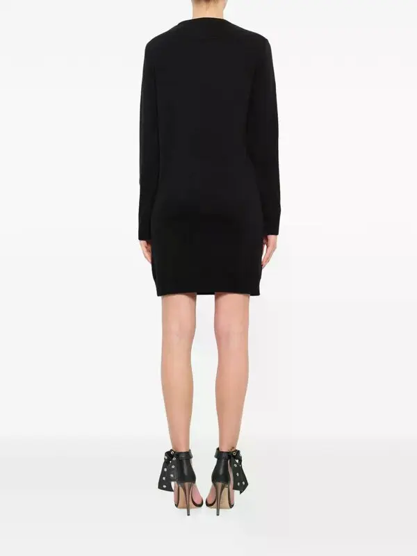 Givenchy Sequin-embellished Striped Mini Dress