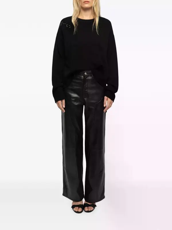 Zadig&Voltaire Perya Leather Trousers