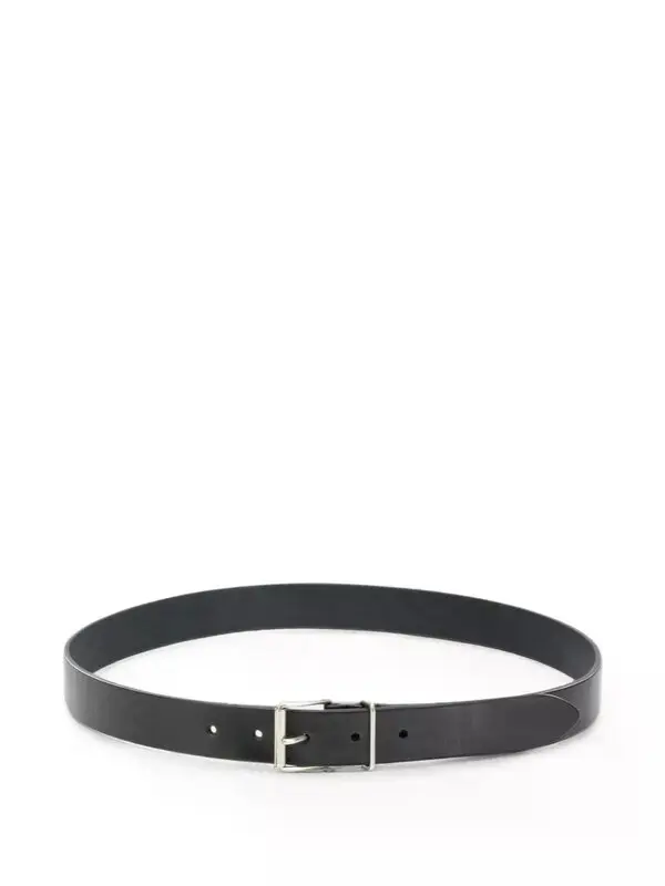 Anderson's Buckle-fastening Leather Belt - Black