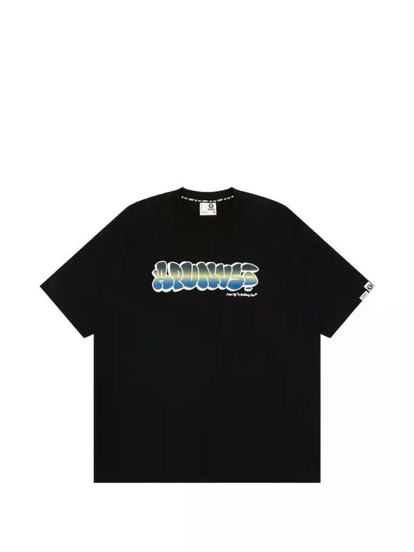 AAPE BY *A BATHING APE Aapeunvs Moonface Graphic-print T-shirt