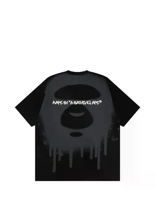 AAPE BY *A BATHING APE Aapeunvs Moonface Graphic-print T-shirt