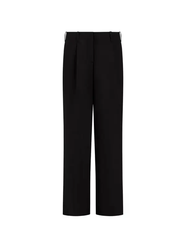 Herno Pleated Twill Tailored Trousers