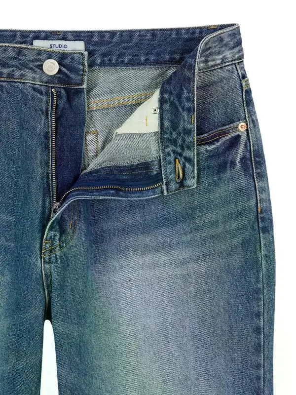 STUDIO TOMBOY Washed Straight-fit Jeans