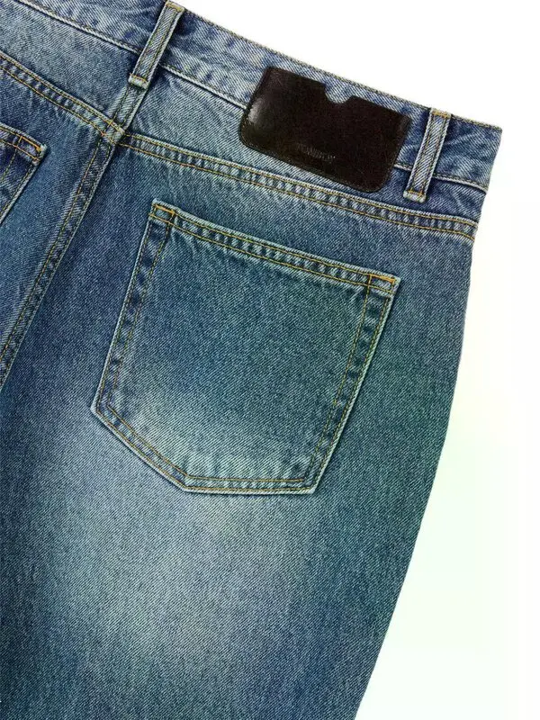 STUDIO TOMBOY Washed Straight-fit Jeans