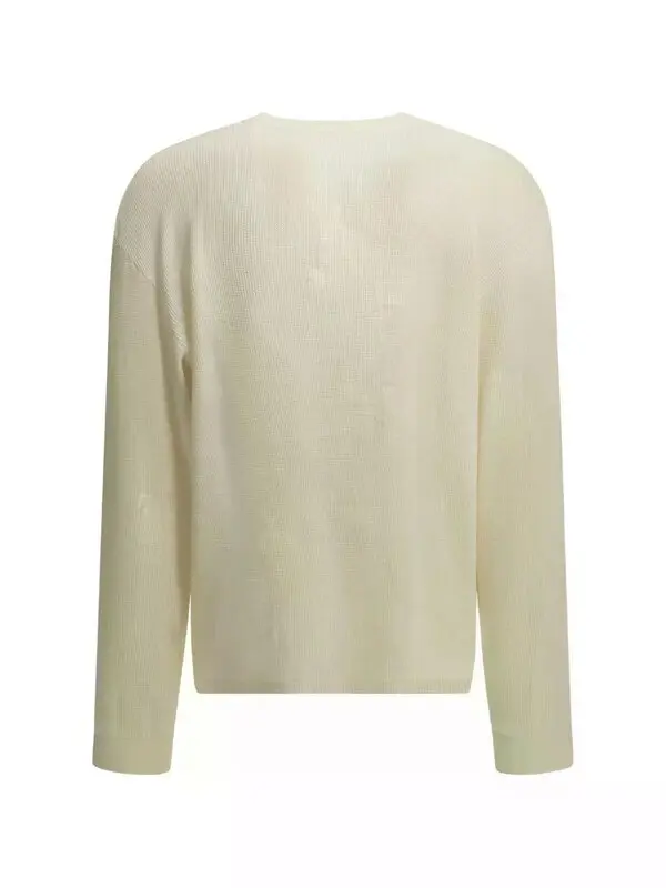 A.PRESSE Waffle-knit T-shirt