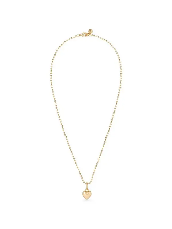 ROXANNE ASSOULIN Itsy Bitsy Heart-charm Necklace - Gold