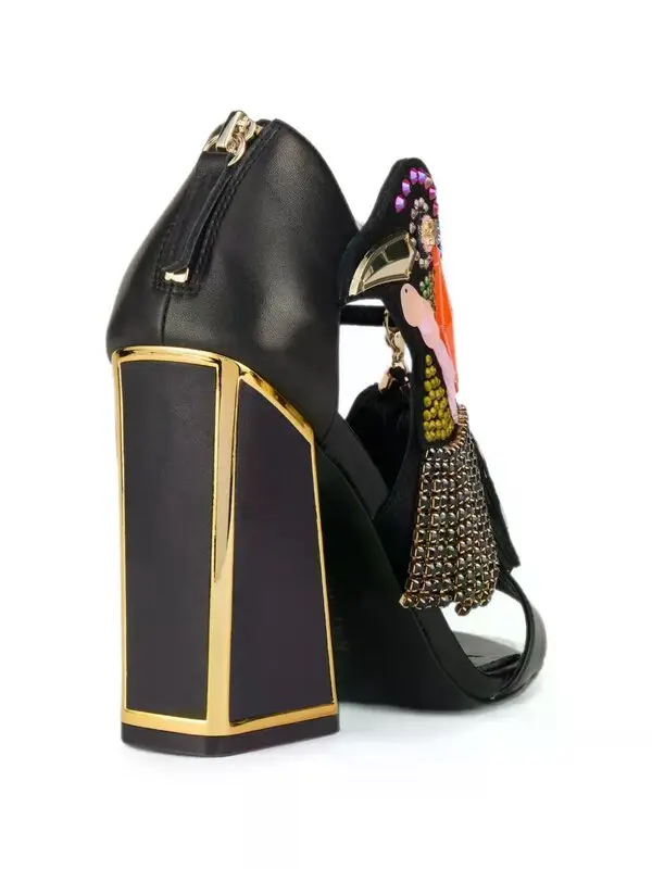 KAT MACONIE Aya Embellished Tassel Sandals