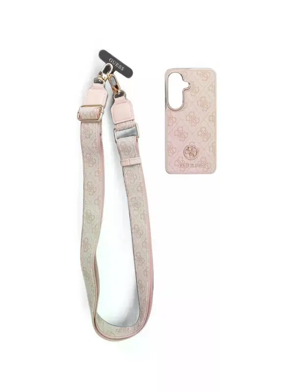 Guess Samsung Galaxy S26 Logo-print Strap Phone Case