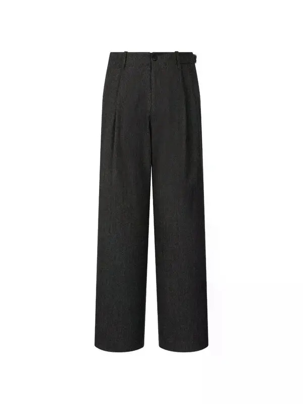STUDIO TOMBOY Herringbone Pleated Trousers