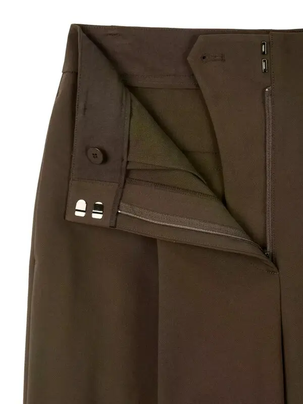 STUDIO TOMBOY Pleated Wide-leg Trousers