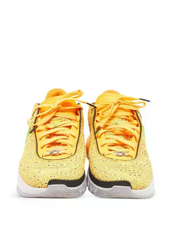 Nike Lebron James Gang Lace-up Sneakers - Yellow