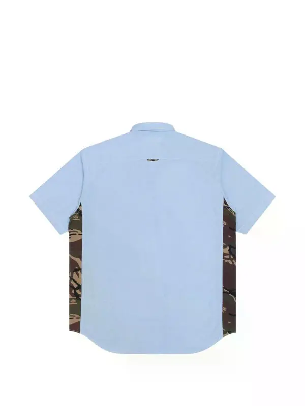 AAPE BY *A BATHING APE Camouflage-print Panelled Shirt