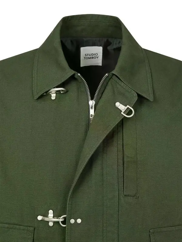 STUDIO TOMBOY Lobster-clasp Button-detail Jacket