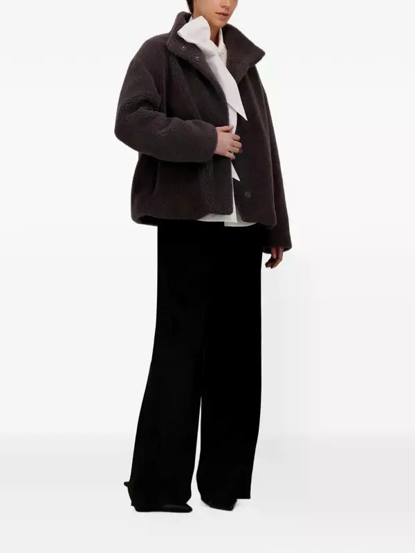 Herno Teddy-effect Faux-fur Jacket