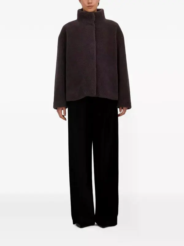 Herno Teddy-effect Faux-fur Jacket