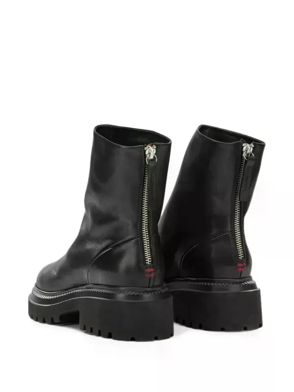 HALMANERA Chunky Leather Boots