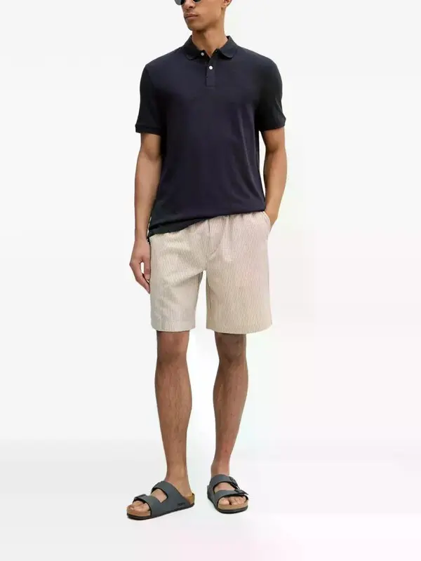 Guess Dobby Seersucker Striped Shorts