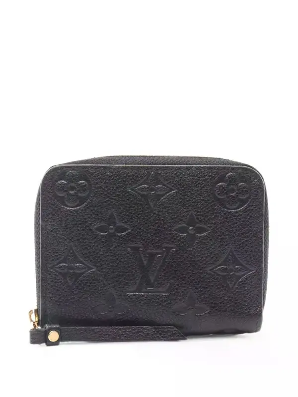 LOUIS VUITTON 2015 Monogram Empreinte Zippy Coin Purse