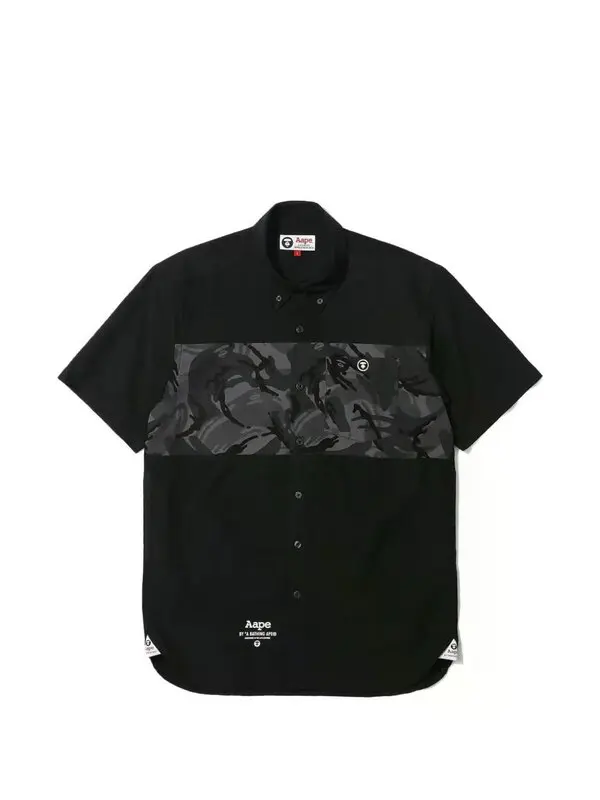 AAPE BY *A BATHING APE Camo-panel Shirt