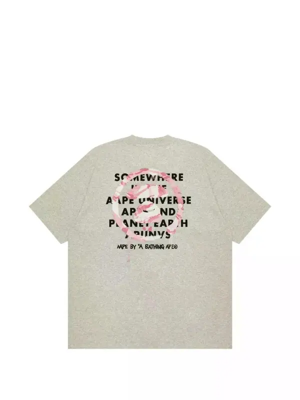 AAPE BY *A BATHING APE Aapeunvs Moonface Graphic T-shirt