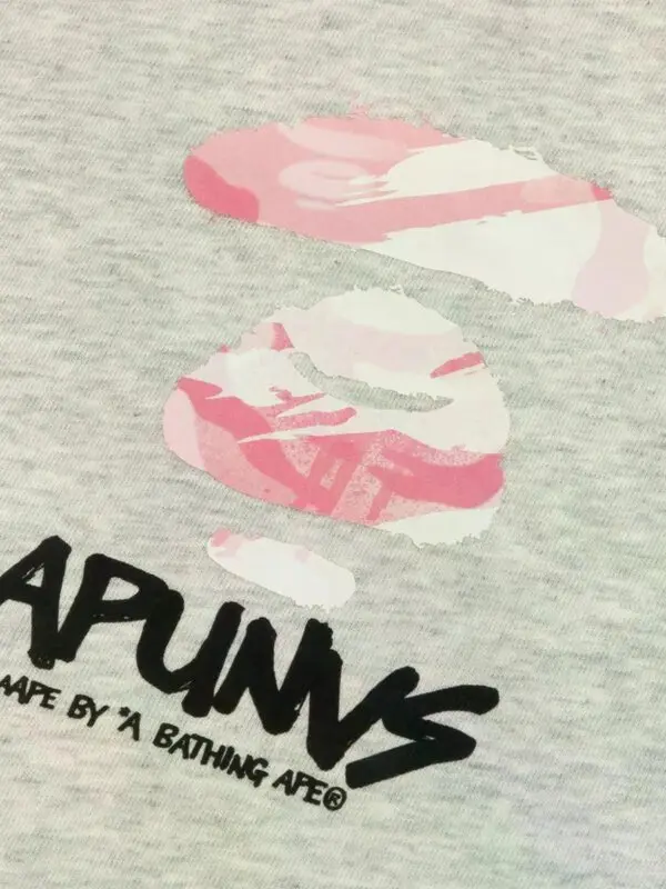 AAPE BY *A BATHING APE Aapeunvs Moonface Graphic T-shirt