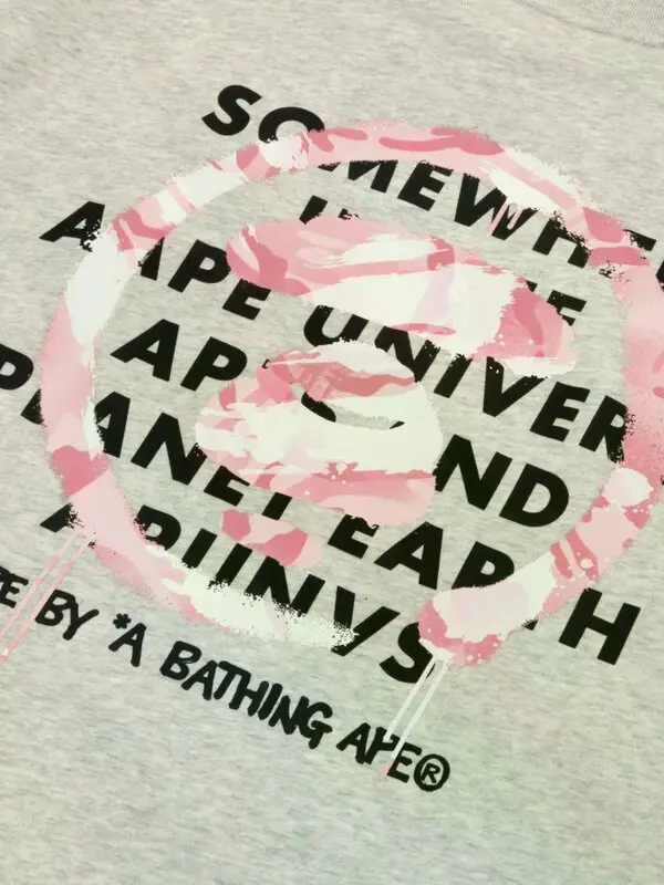 AAPE BY *A BATHING APE Aapeunvs Moonface Graphic T-shirt