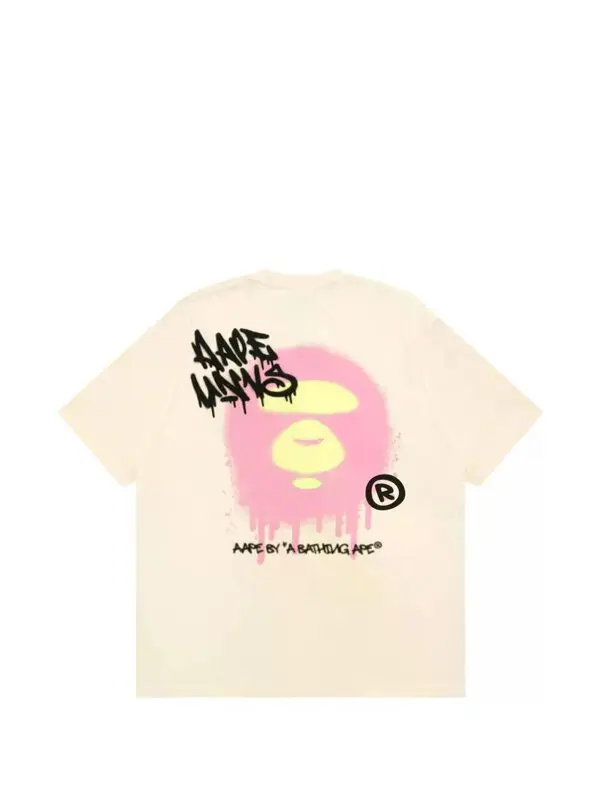AAPE BY *A BATHING APE Aapeunvs Moonface Graphic-print T-shirt