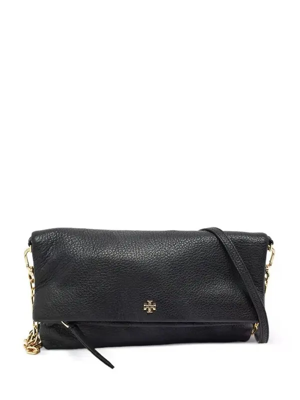 Tory Burch Logo-plaque Crossbody Bag - Black