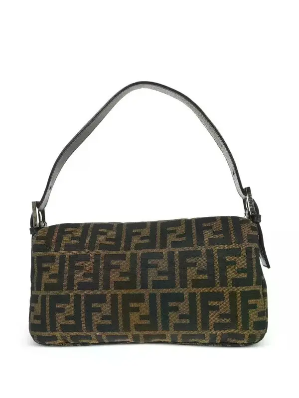 Fendi 2000 Baguette Zucca Shoulder Bag