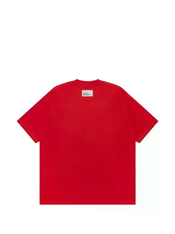 AAPE BY *A BATHING APE Aapenow Moonface Logo T-shirt - Red