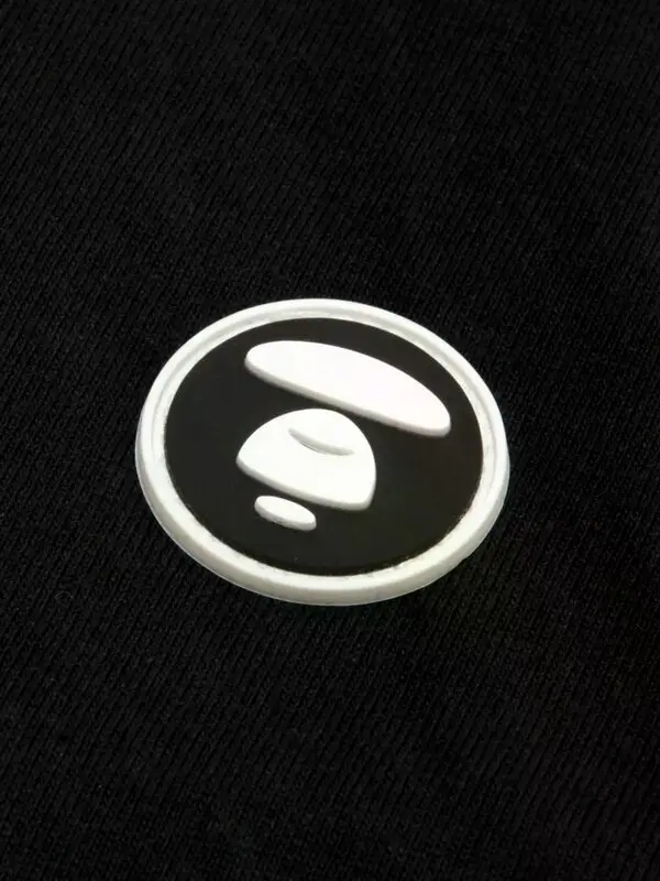 AAPE BY *A BATHING APE Aapenow Moonface Logo-patch T-shirt